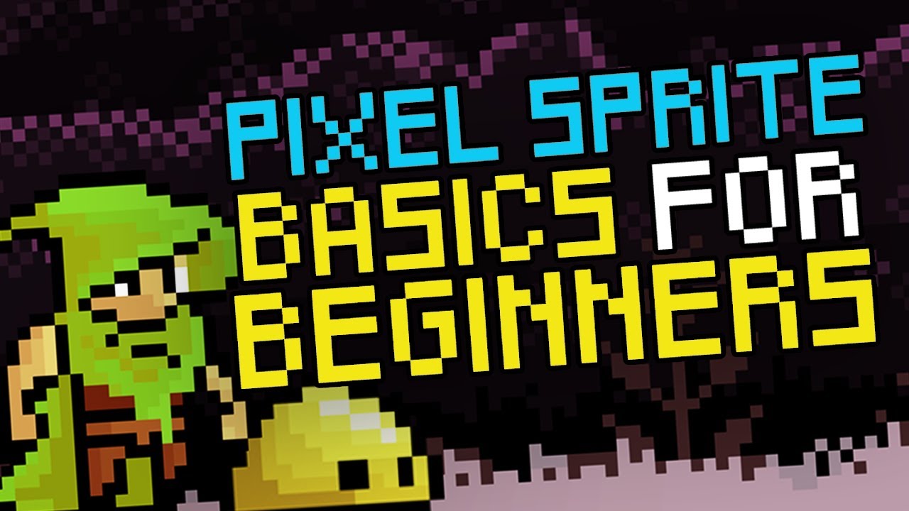 10 Minute Pixel Sprite TUTORIAL for COMPLETE BEGINNERS