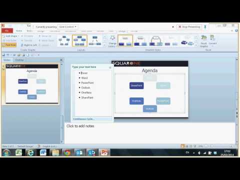 How to use SmartArt Graphics in PowerPoint - SquareOne Training
