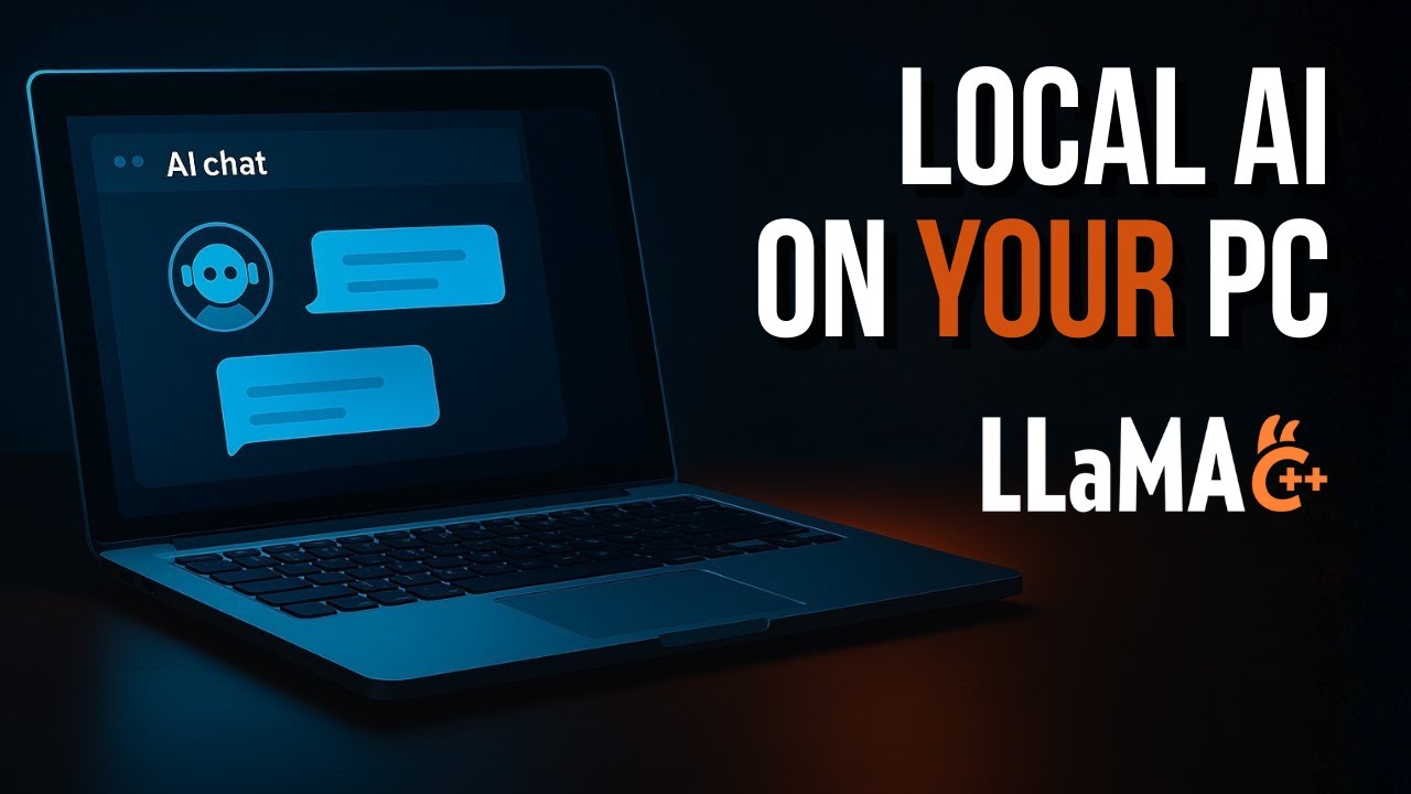 Run Local ChatGPT-Level AI on YOUR PC - No Cloud, No API Keys (llama.cpp)