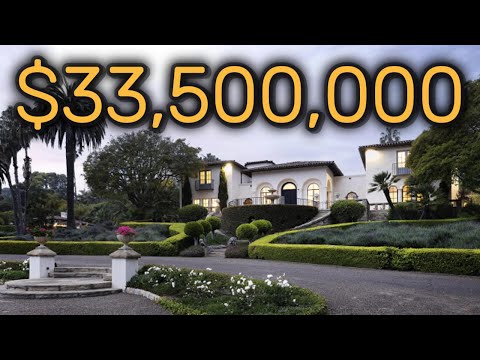 INSIDE a $33,500,000 MEGA-MANSION in THE MOST EXCLUSIVE NEIGHBORHOOD in CALIFORNIA!