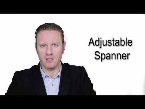 Adjustable Spanner - Meaning | Pronunciation || Word Wor(l)d - Audio Video Dictionary