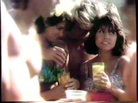 1986 California Cooler "Give me some loving" TV Commercial