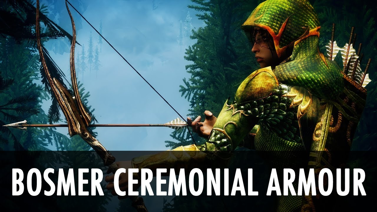 Skyrim Mod Spotlight: Bosmer Ceremonial Armour