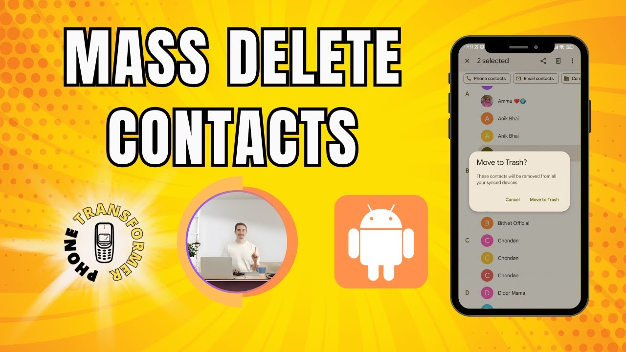 How to Easily Delete Multiple Contacts on Android Phone