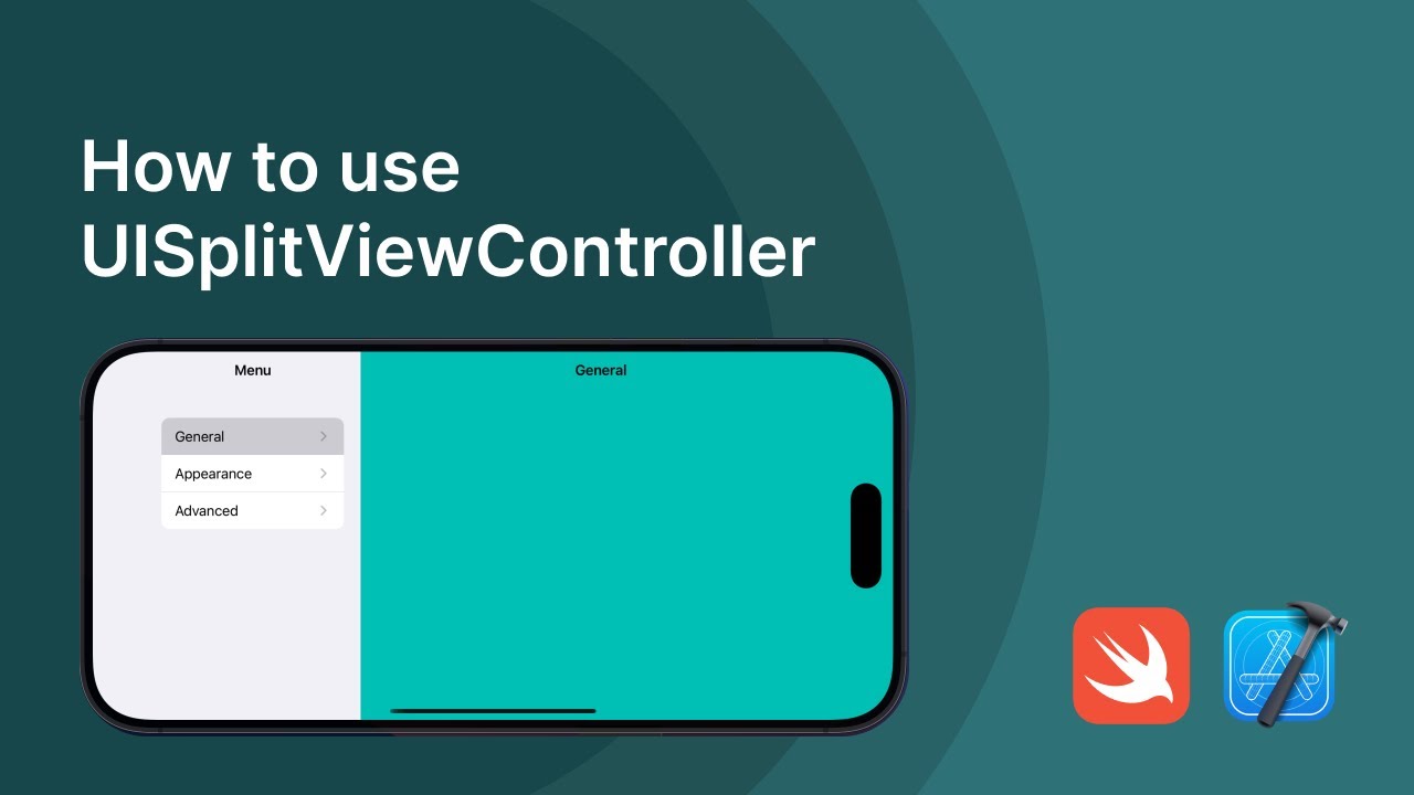 Swift: How to use UISplitViewController
