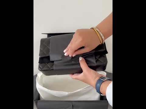 Chanel medium classic flap lambskin unboxing