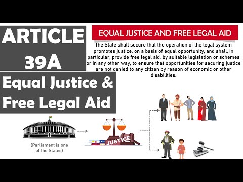 Article 39A of Indian Constitution|Equal Justice & Free Legal Aid|DPSP|Socialistic principle|upsc📖
