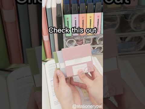 How can I keep sticky notes from becoming so filthy?#stationery #stationerypal #shorts #stickynotes