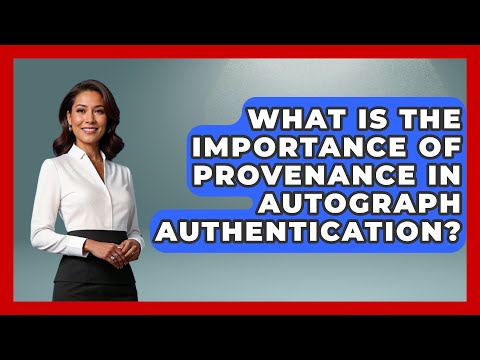 What Is the Importance of Provenance in Autograph Authentication? | The Memorabilia Zone