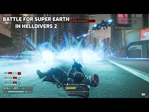 Battle for Super Earth in Helldivers 2 is just so Cinematic