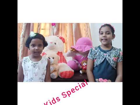 All hail the power of Jesus Name( Harshika & Varshika)