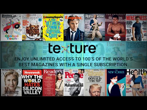 Texture: Unlimited Digital Magazines