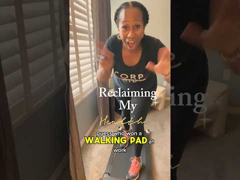 I WON a Walking Pad at Work! 🏆 10,000 Steps a Day Changed My Health + Energy 🔥 #LimitlessLiving