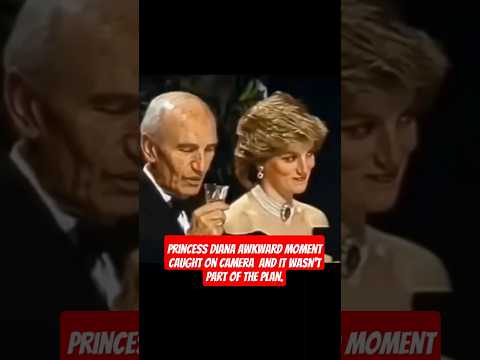 princess Diana awkward moment Caught on camera and it wasn't part of the plan. #royalfamily #diana