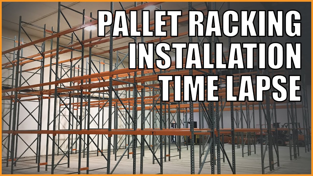 Pallet Racking Installation Time Lapse | LOGIC MH