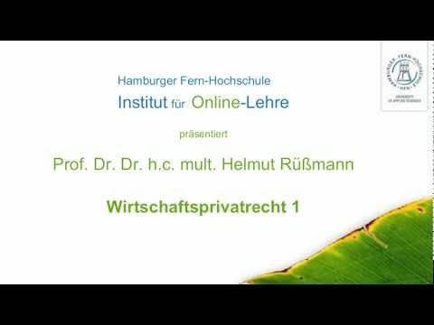 WPR1 (BGB AT) - 104/252 - Der Vertrag - Verträge