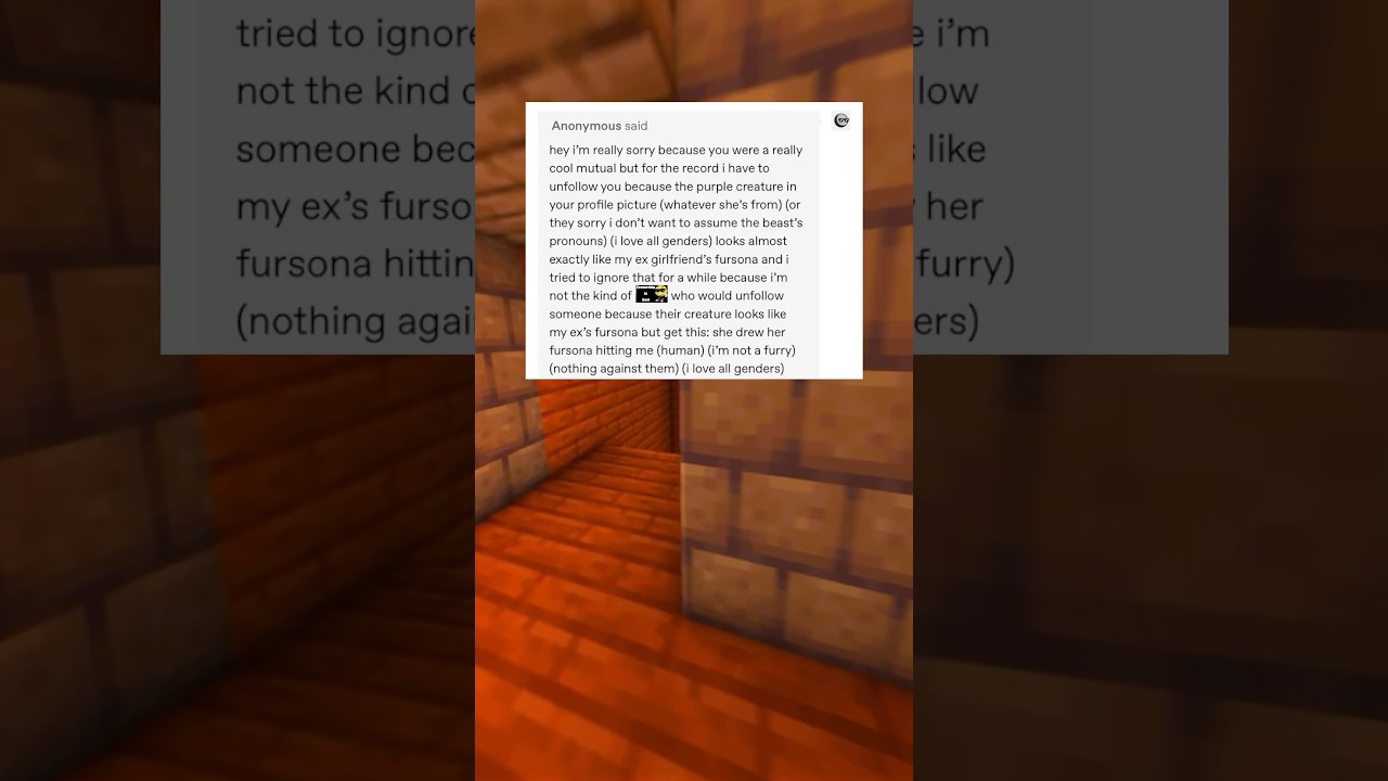 Fursona Tumblr Post