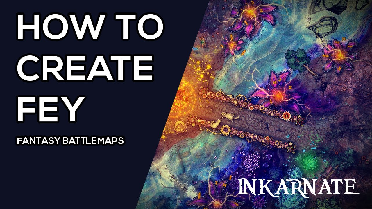 How to Create Fey | Inkarnate Stream