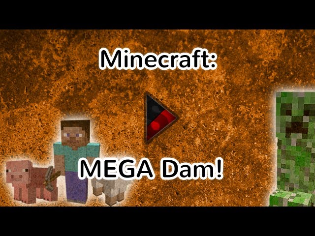Mega Piston Dam Minecraft Map