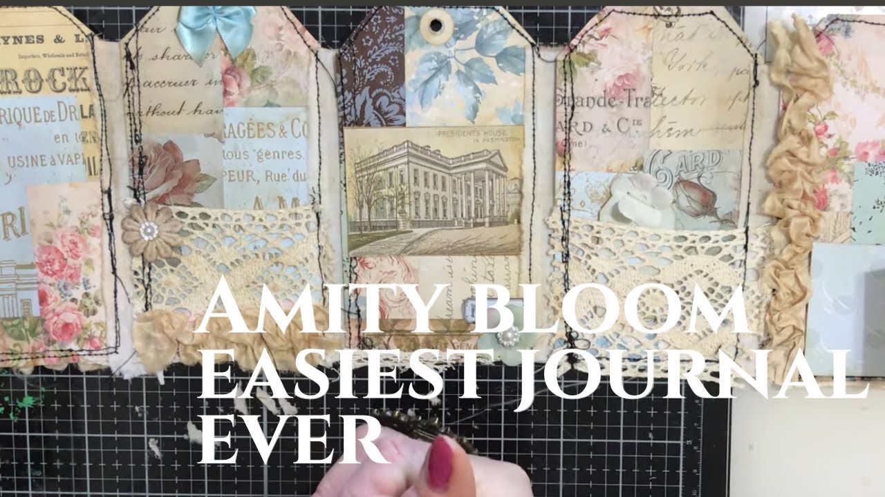 Easiest Junk Journal Ever ✂️ Tag Book You Can Make in One Afternoon (Amity Bloom Inspired)