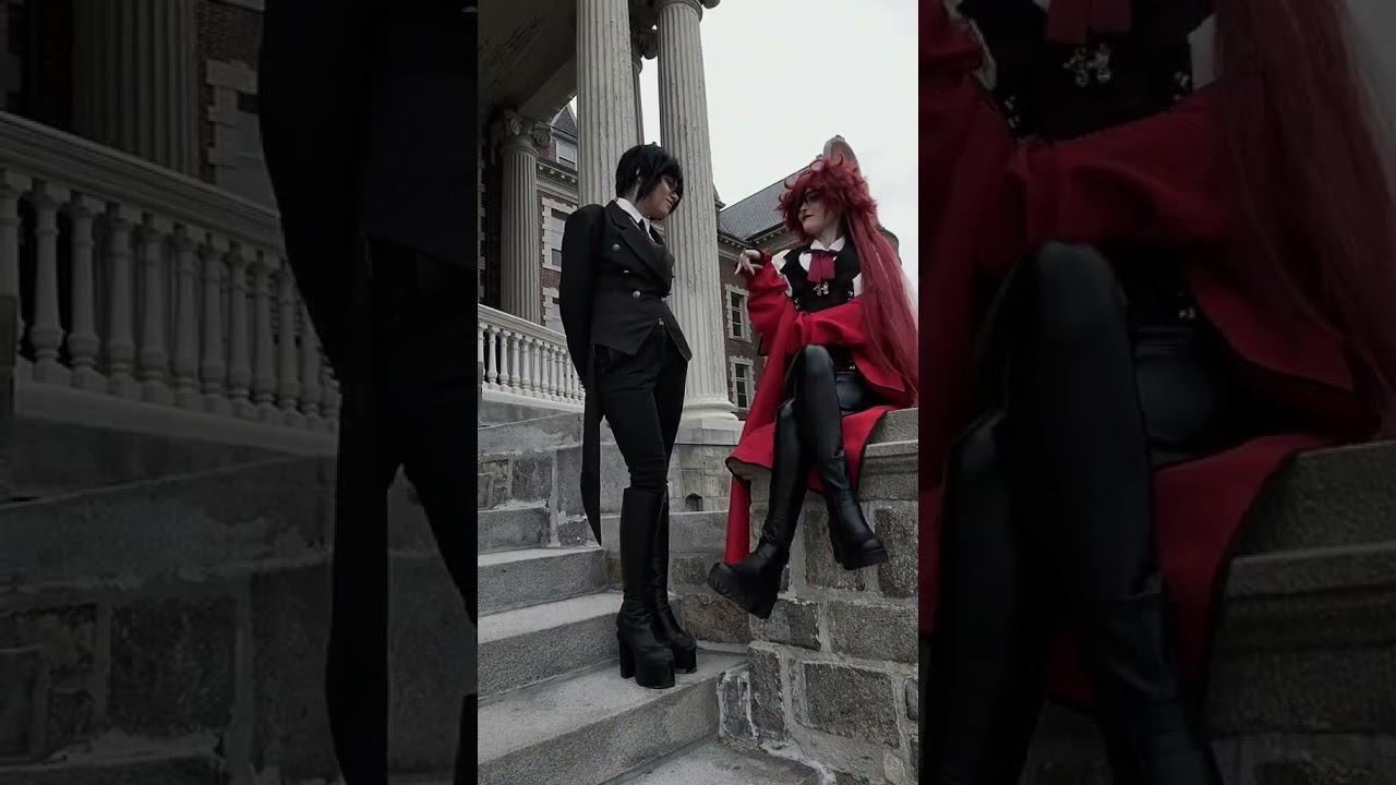 #sebastian #grell #blackbutler #anime #cosplay