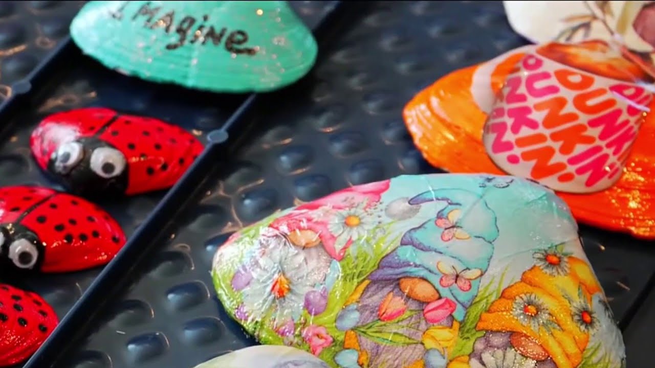 Jersey Shore Shells Facebook group spreads kindness with works of art