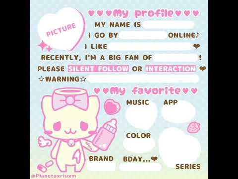 My profile 💙🩷🩵💜 | #myprofile #edit | @cottencandykittyplayz