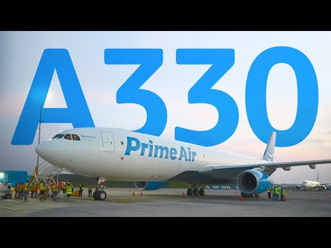 Amazon Air's newest aircraft, the A330, is here