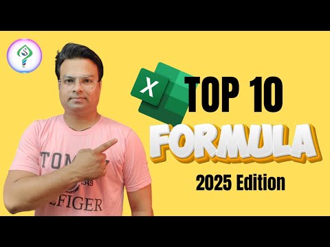 Top 10 Excel Formulas to BOOST Your Productivity in 2025