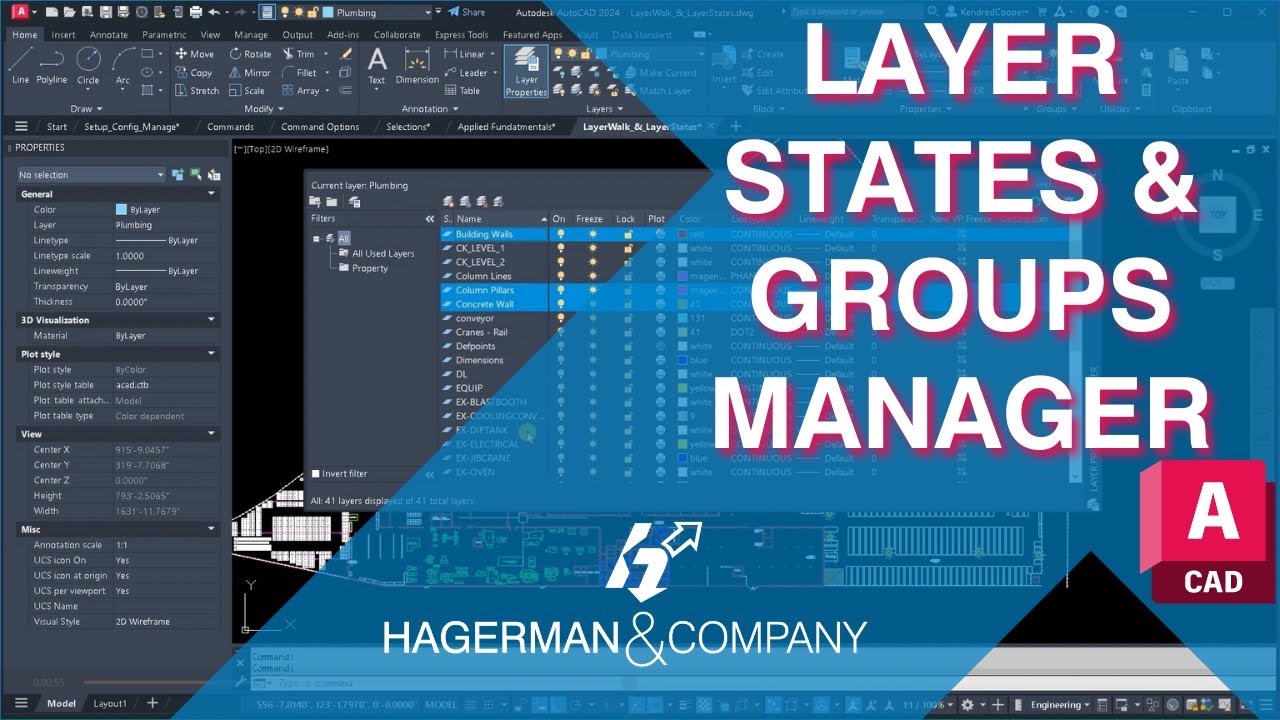 Customizing Layers and View with AutoCAD Layer Manager
