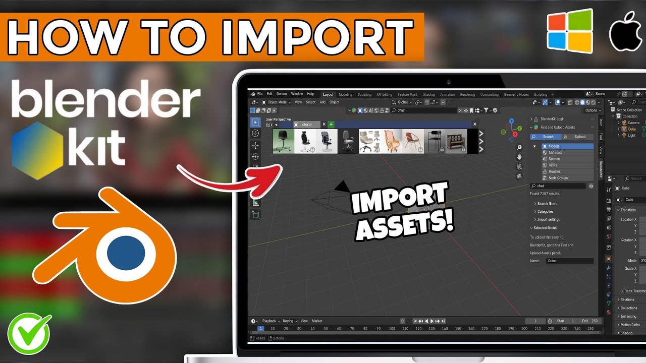 How to Import BlenderKit to Blender - Easy Step-by-Step Guide (2025)