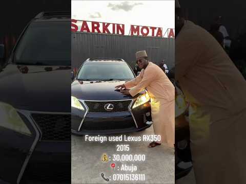 Last Badge 📛 of Foreign Used 2015 Lexus RX350 SUV – Buy Now Before It's Gone! 🚙🔥#LexusRX350 #cars