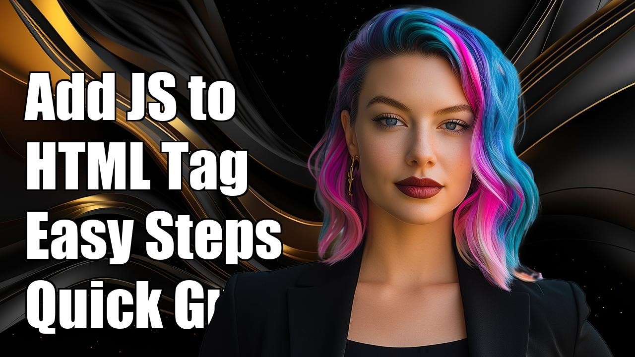 how to add javascript function to html tag?