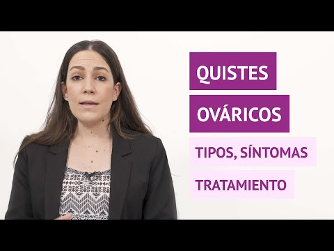 ¿Qué son los quistes ováricos? ¿Cuáles son sus síntomas y tratamiento?