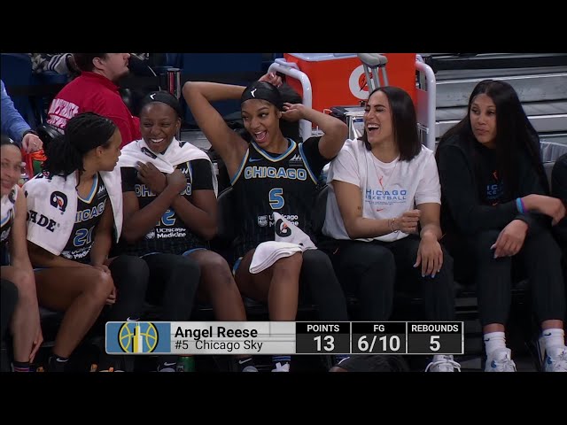 Angel Reese's debut Good American denim campaign's digital billboards ...