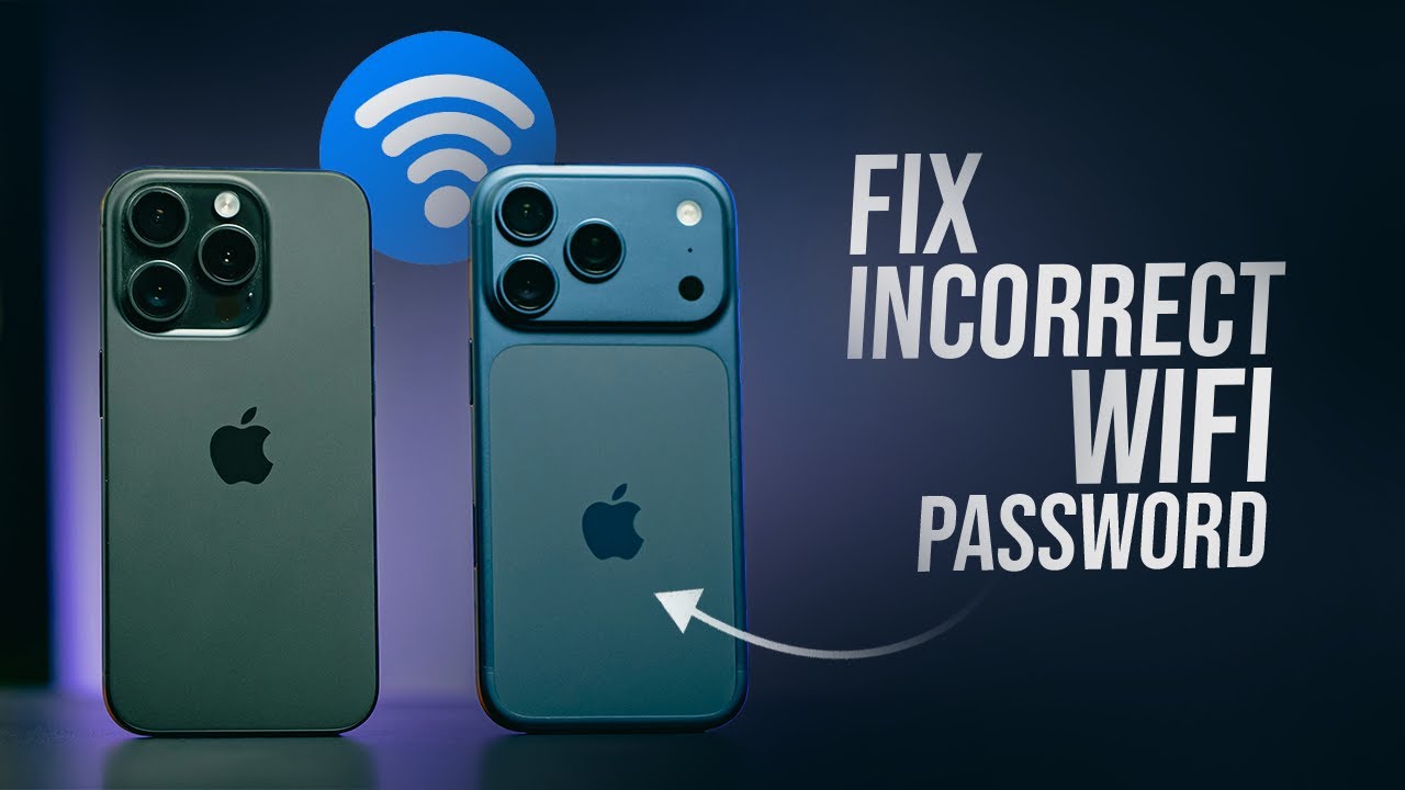 How to Fix Wifi Password Incorrect on iPhone (explained)