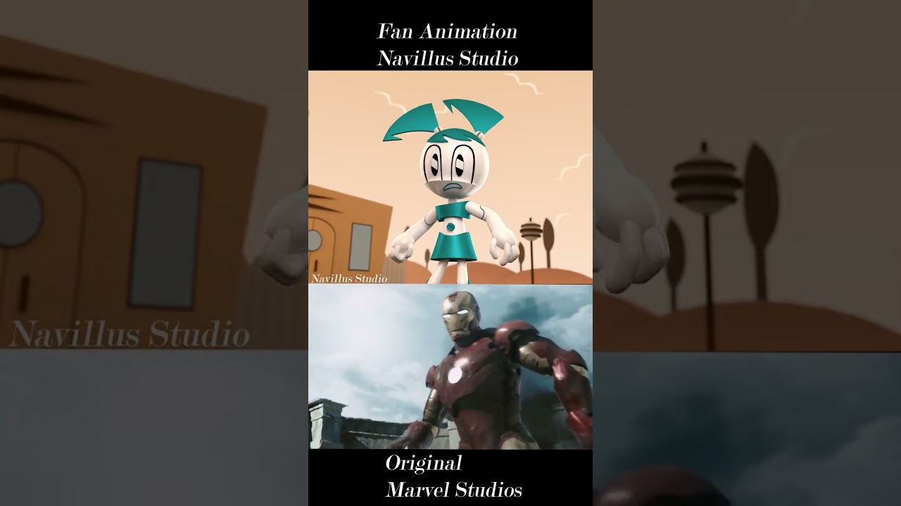 Iron Man vs xj9 Animation Comparison