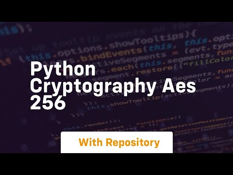 python cryptography aes 256
