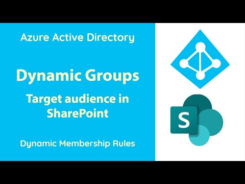 Azure AD - Create Dynamic Groups and Target Audience in SharePoint