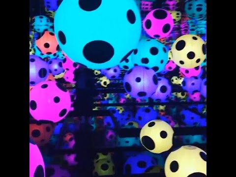 Every room is mind-blowing in this exhibit covered in polka dots