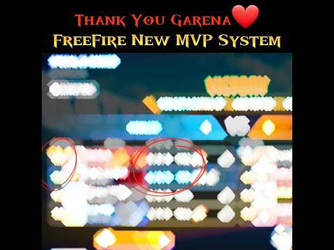 Garena FreeFire New MVP Systemβ€οΈβπ₯