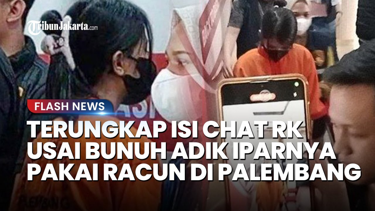 Terungkap Isi Chat Rika Amalia Usai Bunuh Adik Ipar Pakai Racun Di