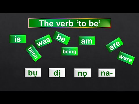 Igbo Language 15 - The verb 'to be'