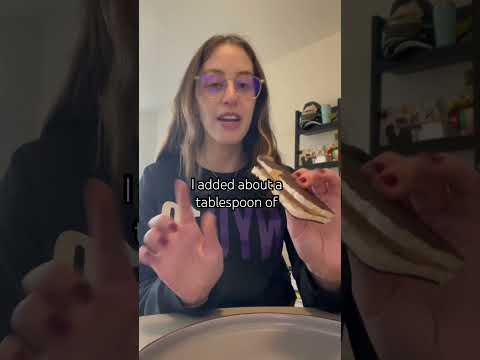 Dietitian’s balanced chocolate snack #dietitian #nutritionist #nutritionfacts #healthysnacks