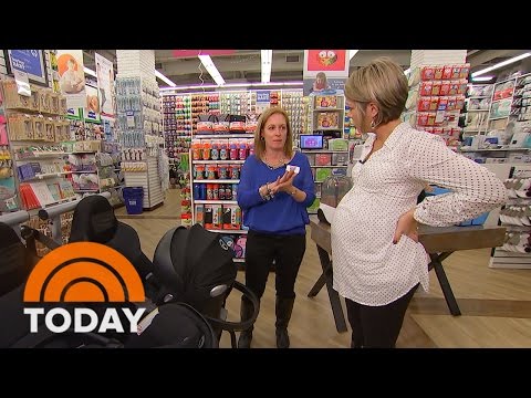 Dylan Dreyer Shops For The Essential Items She Needs For Her Baby | TODAY
