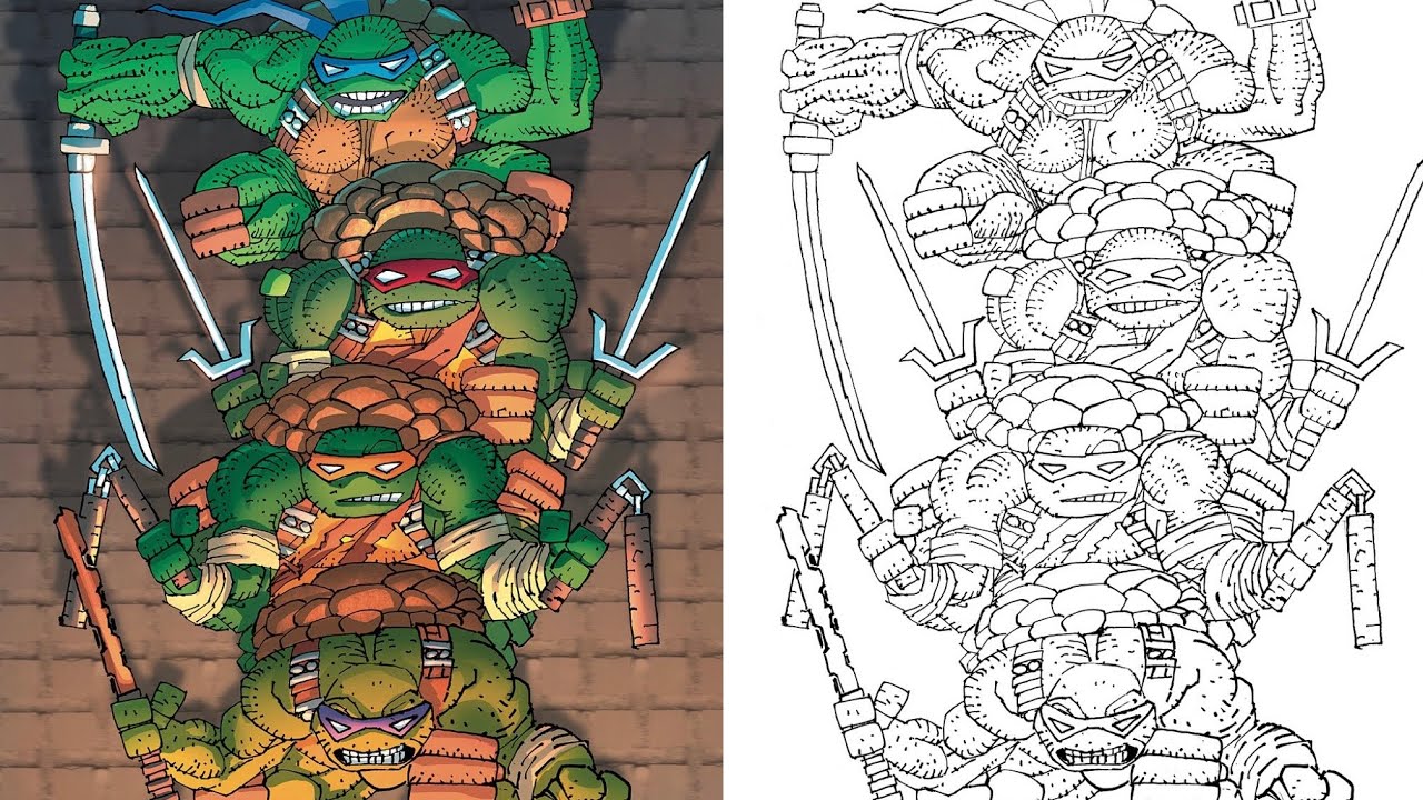 New Comics News Frank Miller Draws His First-Ever ‘Teenage Mutant Ninja Turtles’ Cover (Exclusive)