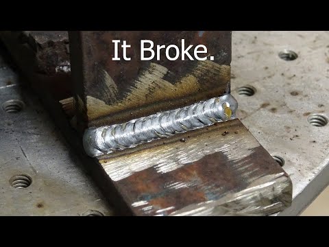MIG Welders Beware! - "Pretty" Does NOT Equal Strong. - Weld Analysis