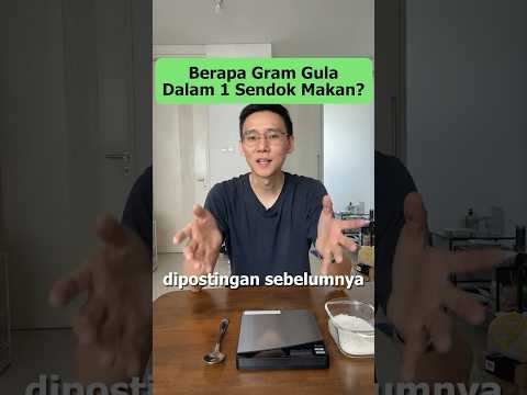 Berapa Gram Gula Dalam 1 Sendok Makan?