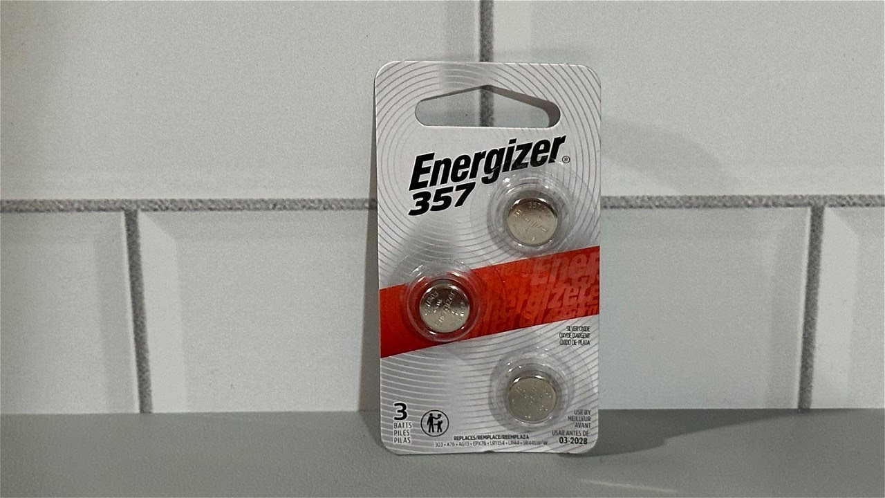 Energizer 357 Batteries - Replaces LR44 / 303 / AG13 / SR44