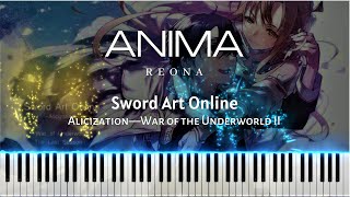 ReoNa - ANIMA (Piano MIDI) by Hanniel Nefiel Sheet